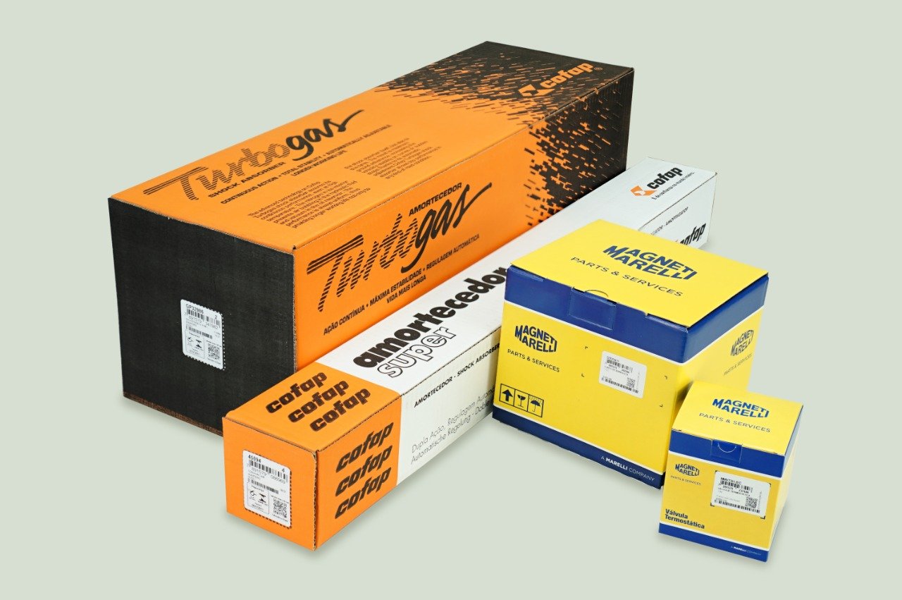 Marelli Cofap comemora sucesso de suas embalagens com QR Code