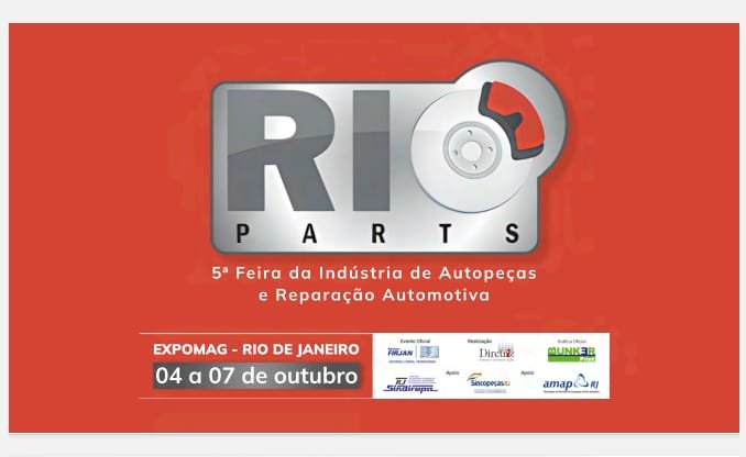 A RIOPARTS 2023 espera trazer mais de 10 mil profissionais do setor